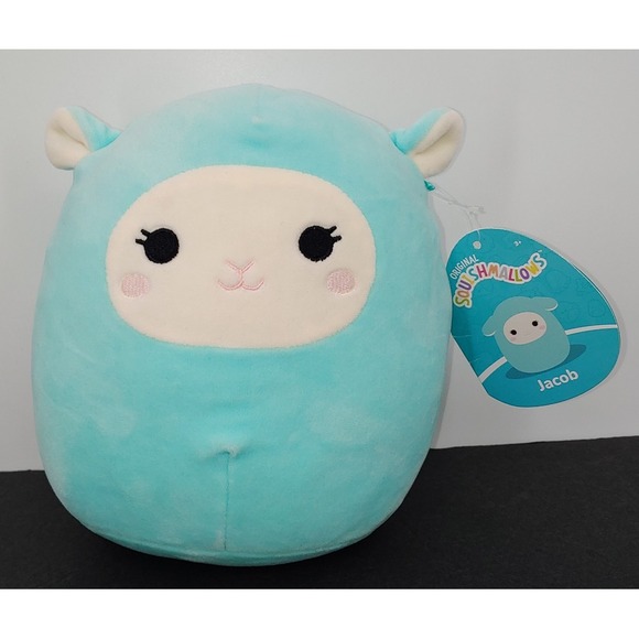 Squishmallows | Toys | Squishmallows Jacob The Blue Lamb 8 Plush ...